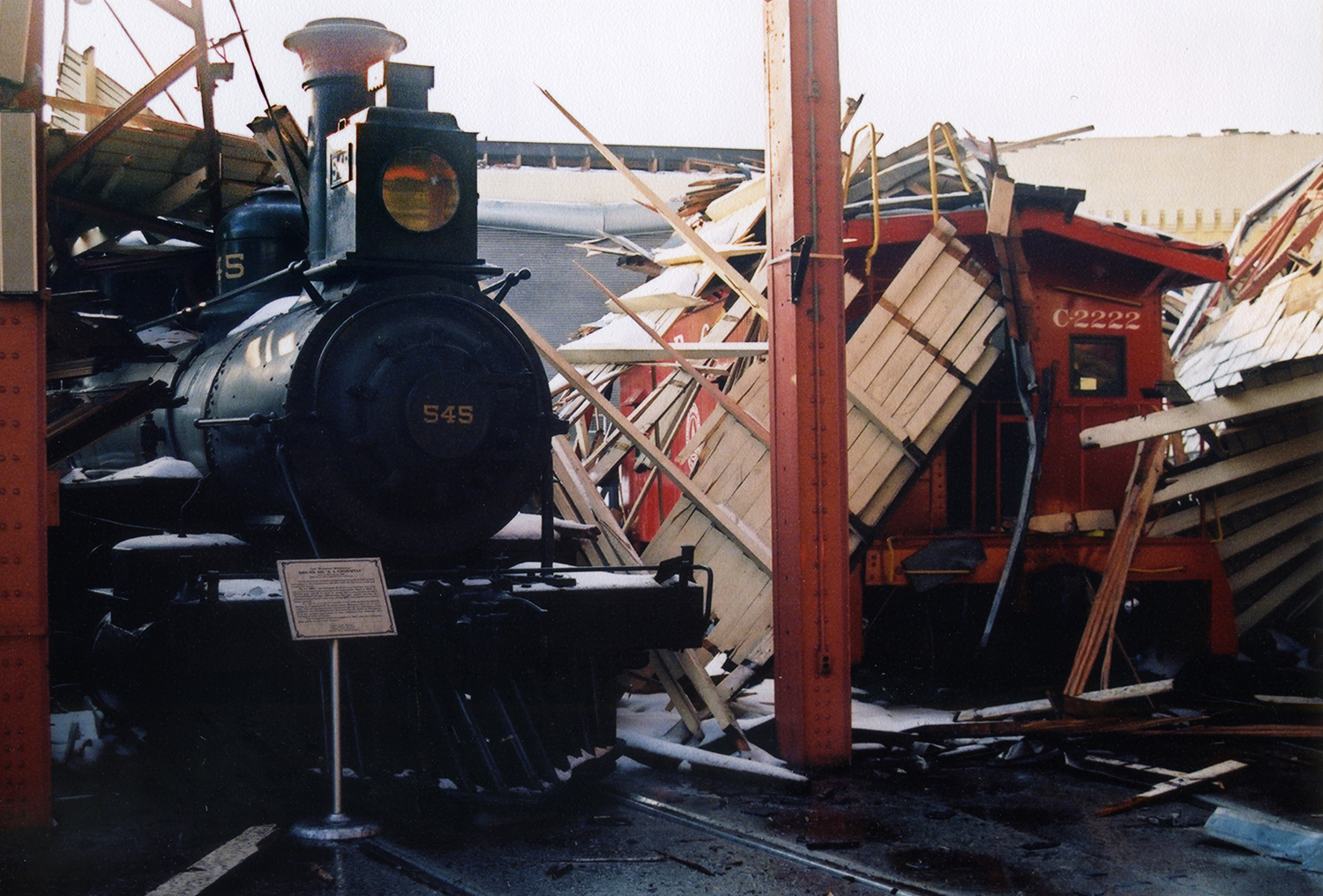 B&O #C-2222 Wooden Bobber Caboose | B&O Railroad Museum