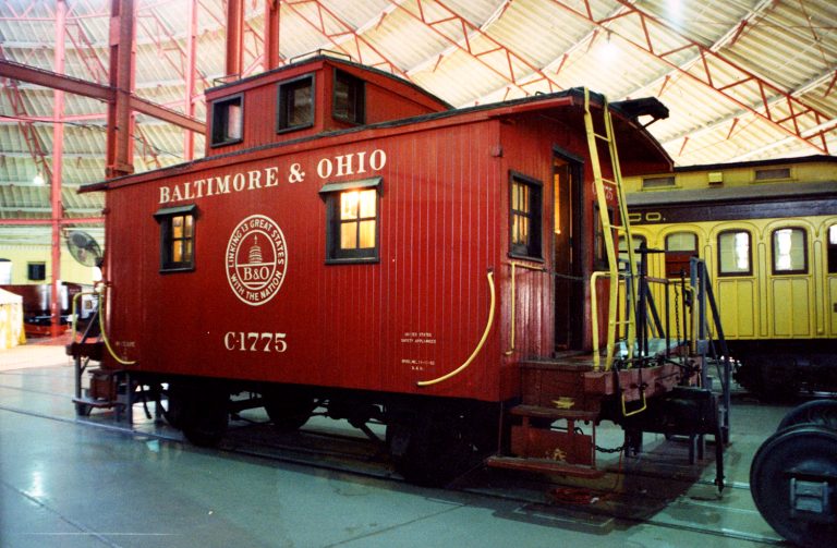 Wooden Bobber Caboose | B&O Railroad Museum