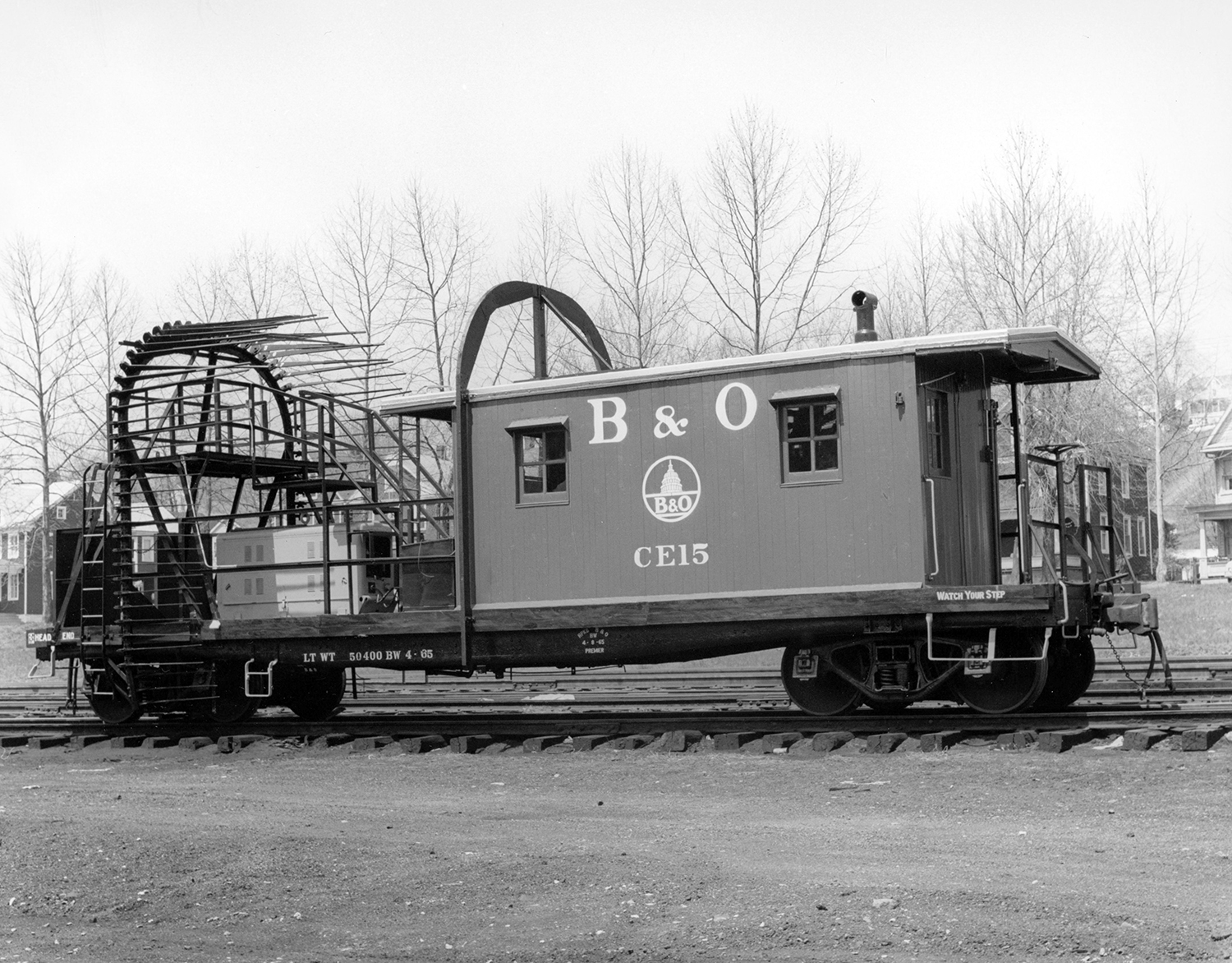 Tunnel Clearance Car | B&O Railroad Museum