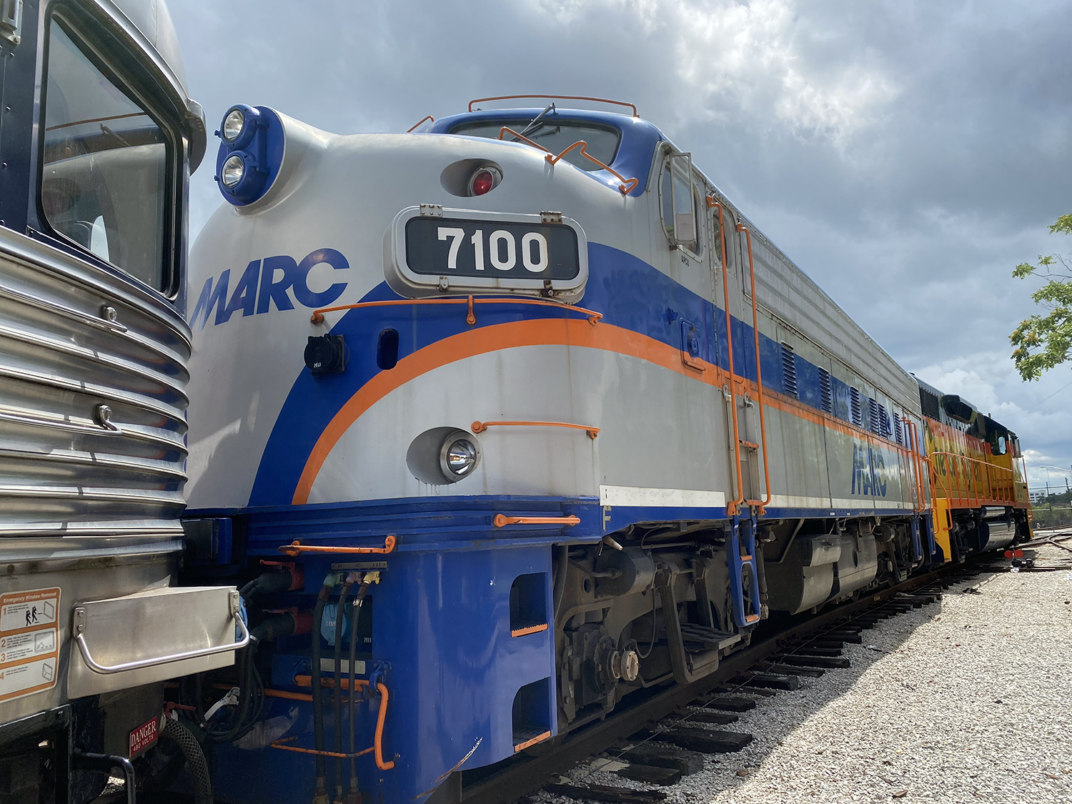 MARC No. 7100 | B&O Railroad Museum