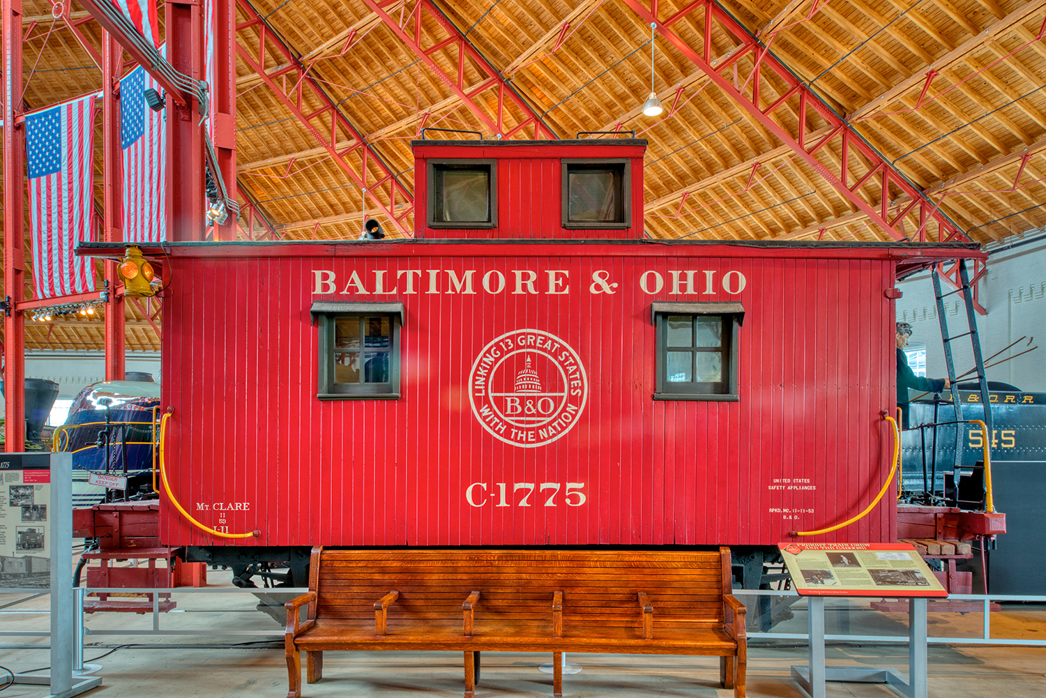 Wooden Bobber Caboose | B&O Railroad Museum