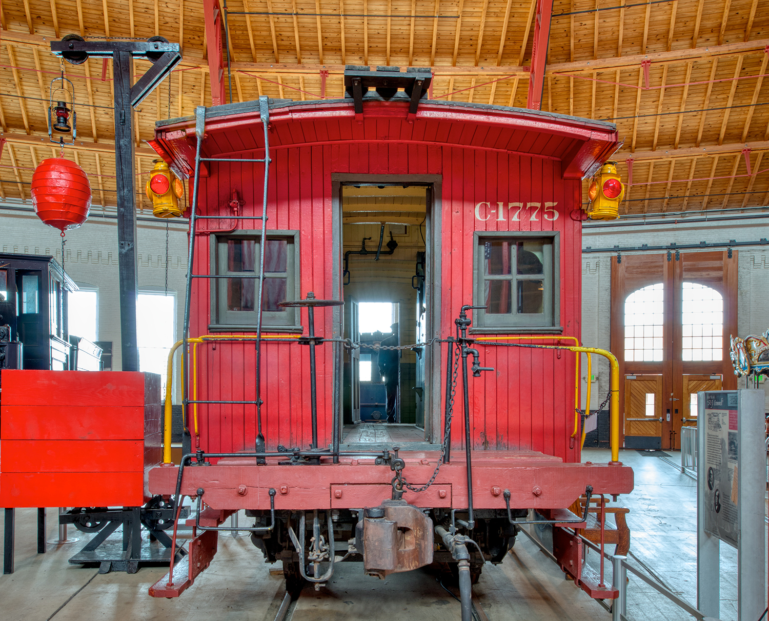 Wooden Bobber Caboose | B&O Railroad Museum